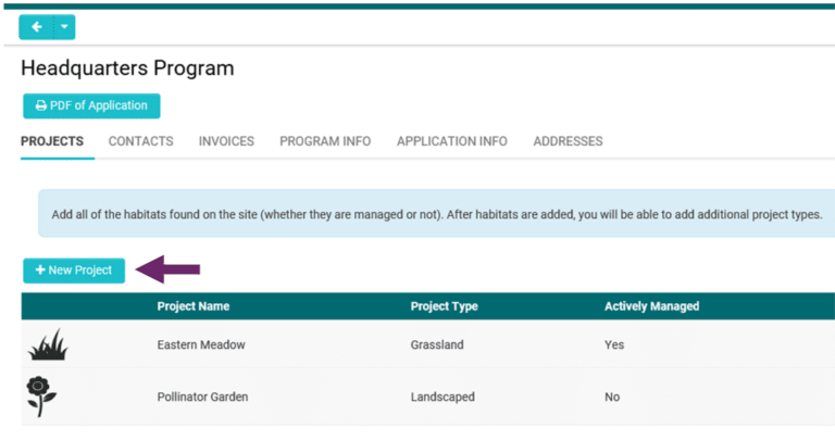 Adding, Editing and Deleting Projects - Tandem Global
