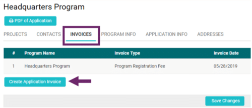 Generating an Invoice - Tandem Global
