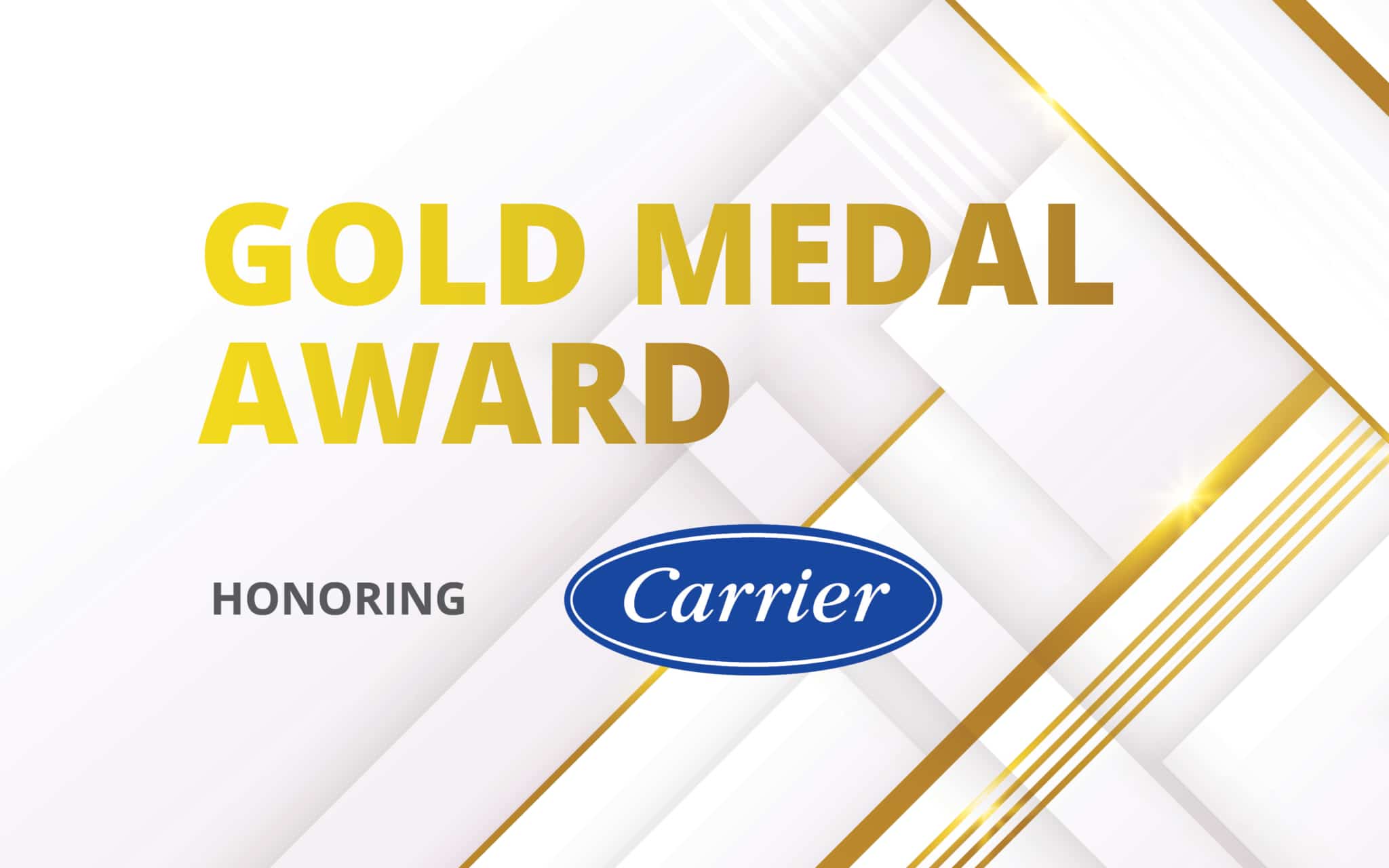 WEC recognizes Carrier with the 2024 WEC Gold Medal Award for ...